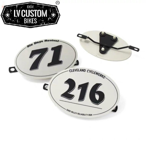 Side Number Plate universal